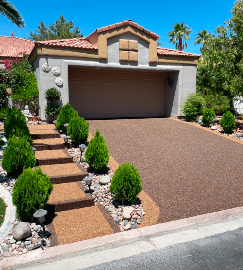 Driveways - Pebble Stone Coatings